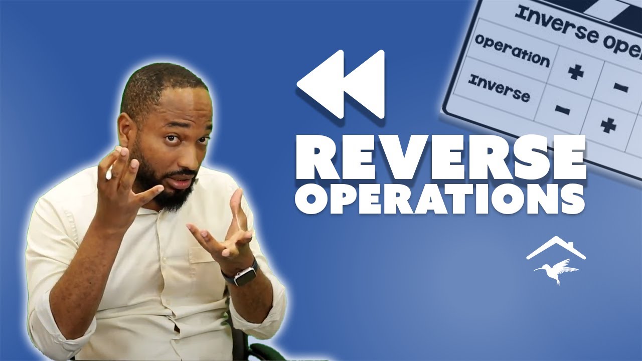 Reverse Operations | Std 4 Math HSH || 10 - YouTube