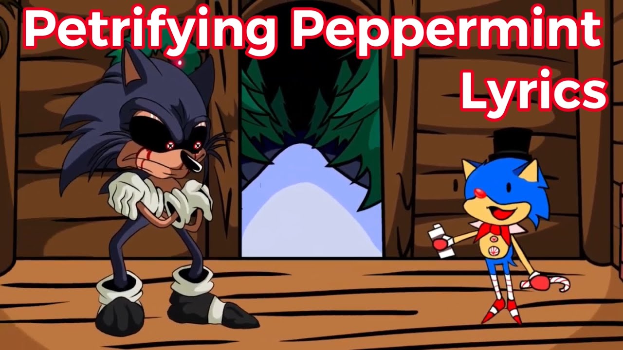 Petrifying Peppermint LYRICS! (Lord X Wrath Mod) Friday Night Funkin ...