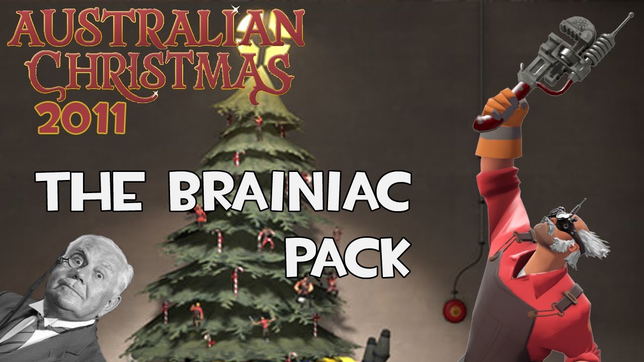 TF2 Australian Christmas Update 2011 - The Brainiac Pack! - YouTube