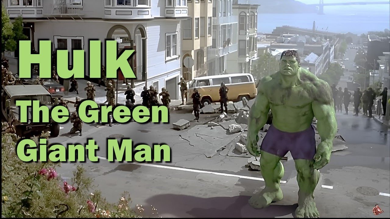 Hulk The Green Giant Man - YouTube