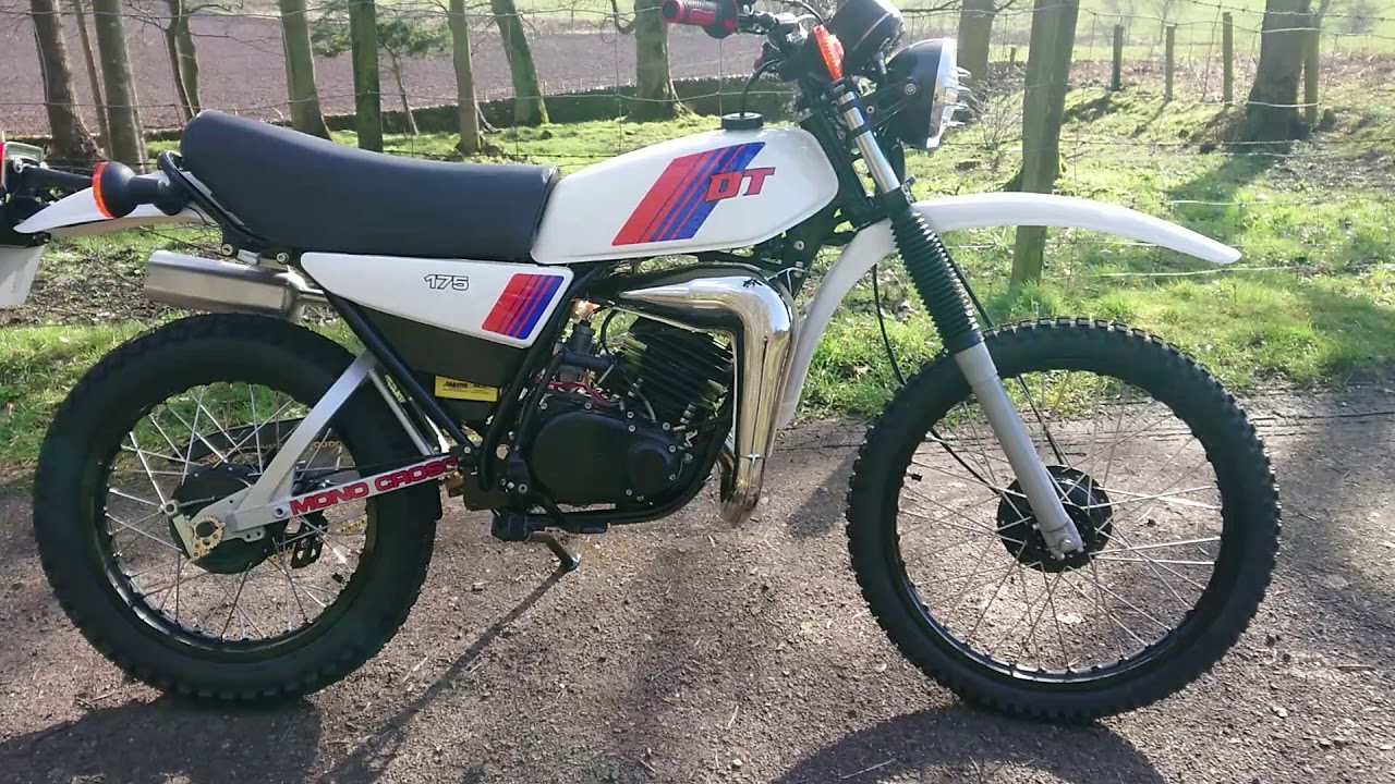 Yamaha dt175mx restored - YouTube