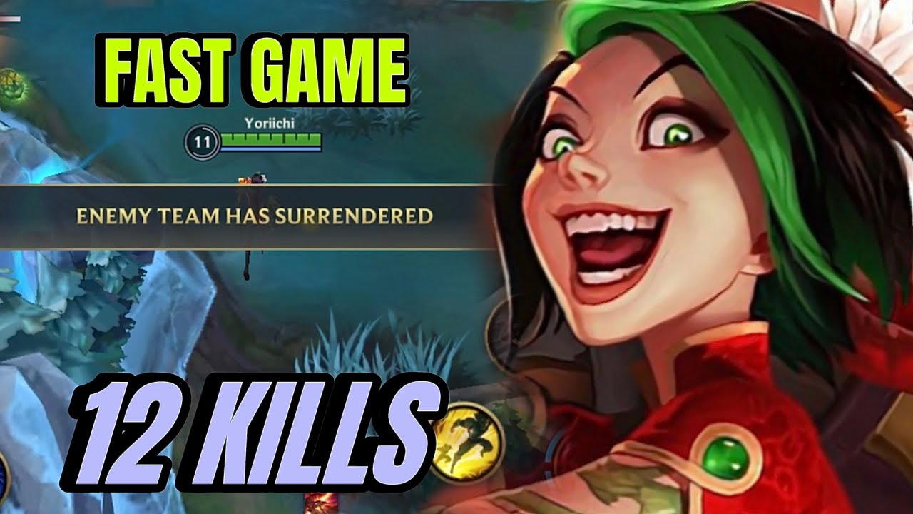JINX FAST GAME IN SEASON 11 | WILD RIFT - YouTube