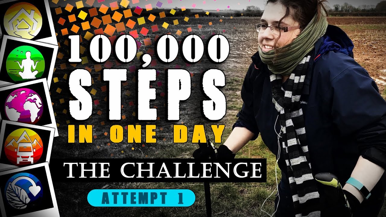 Fitbit - 100,000 Steps in a Day Challenge - YouTube