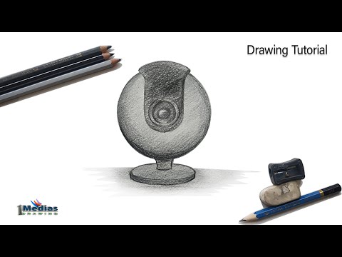 How to draw Webcam Step by step.
