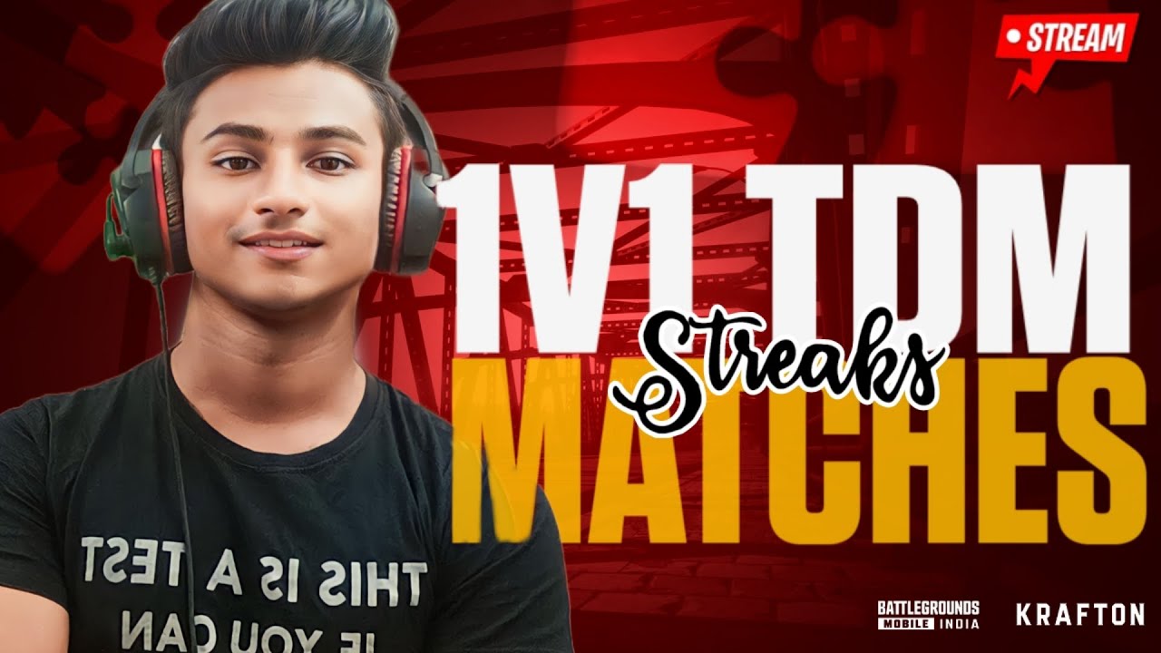 1v1 TDM LIVE |1v1 STREAK MATCH | BGMI CUSTOM ROOM LIVE | AS PLUS GAMING | BGMI TDM 1V1 CUSTOM ...
