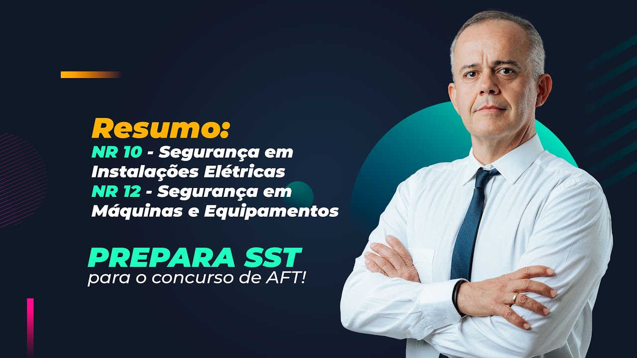 Resumo: NR 10 - Segurança emInstalações Elétricas e NR 12 - Segurança ...