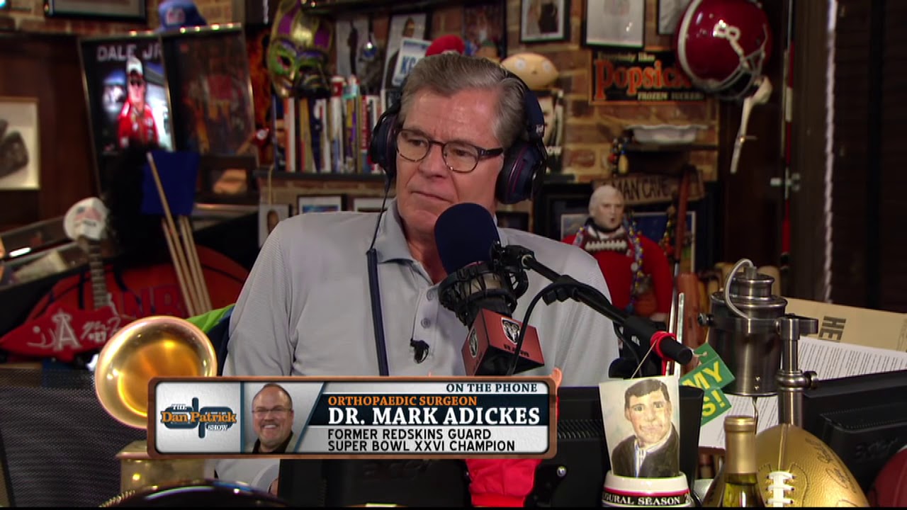 Dr Mark Adickes on The Dan Patrick Show Full Interview (ACL Injuries ...