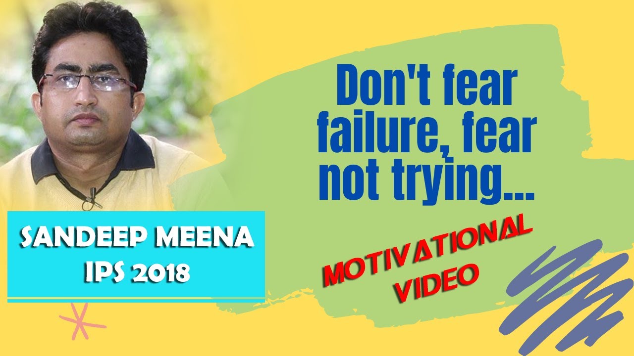 UPSC Motivational Video of IPS Sandeep Meena Sir | IPS 2018 Batch - YouTube