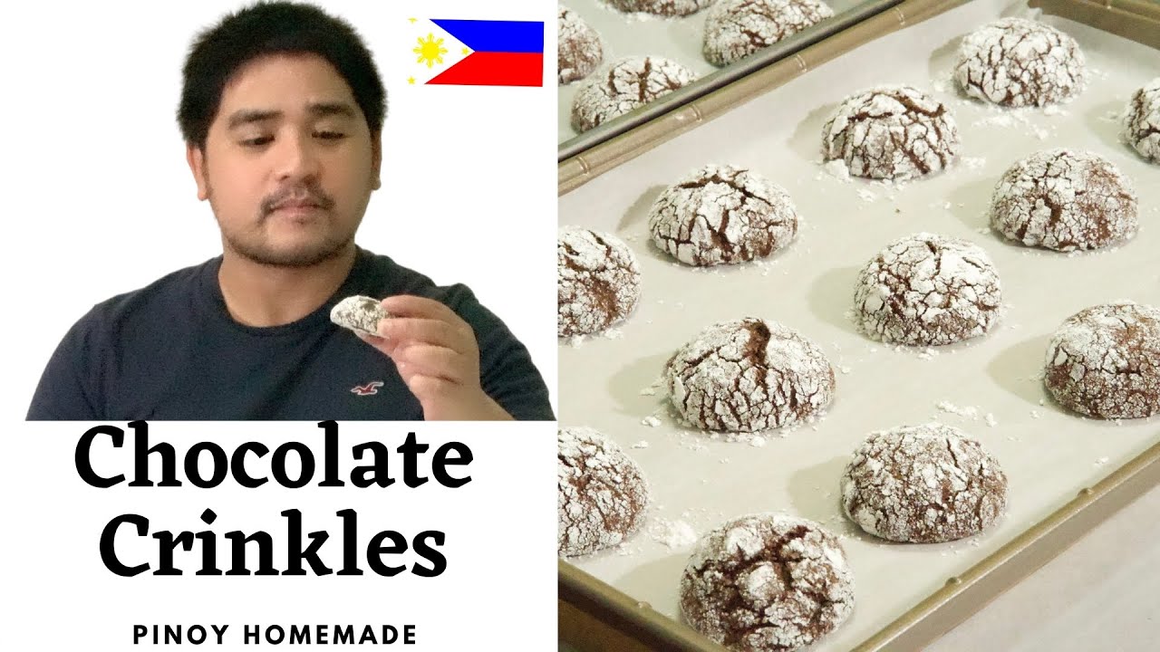 | Pinoy Homemade Chocolate Crinkles | Easy Chocolate Crinkles | How to ...