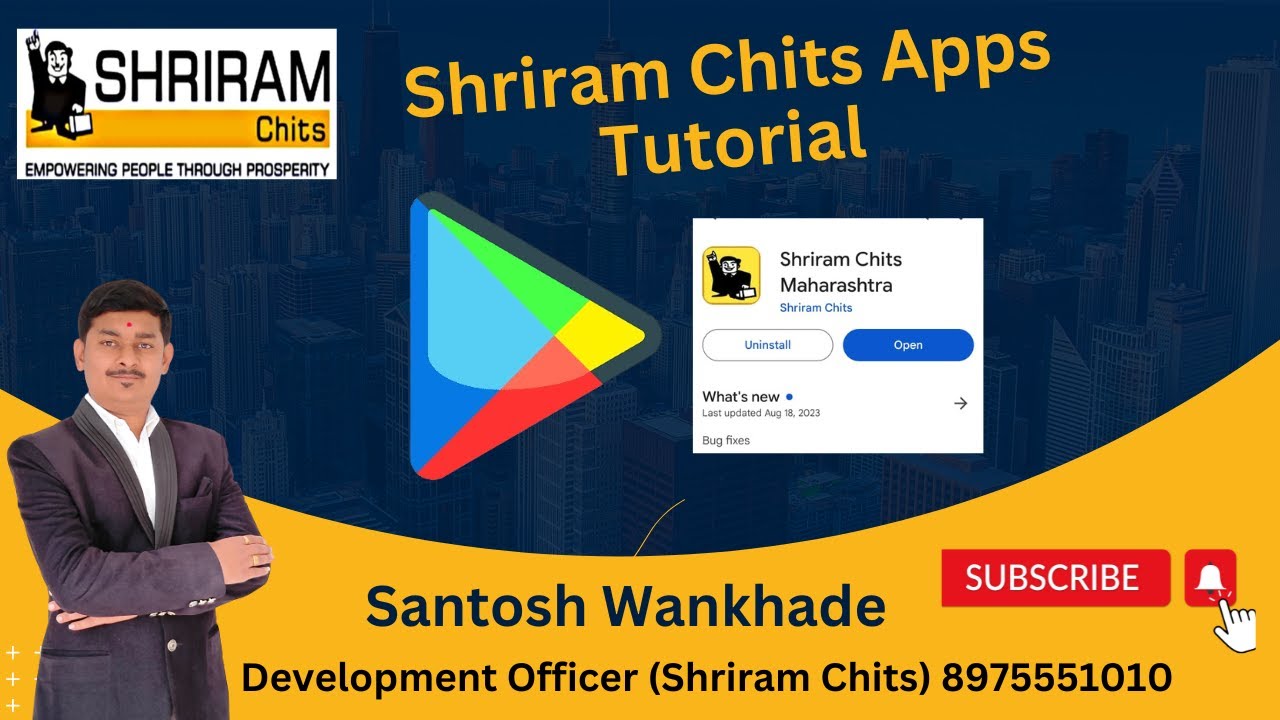 Shriram Chit Fund Maharashtra Apps Information By-Santosh Wankhade # ...