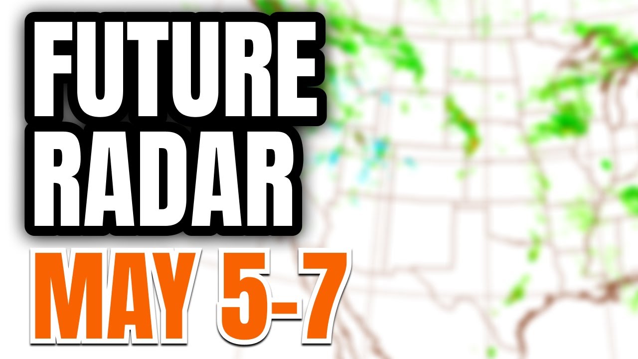 Future Radar - May 5-7 - severe weather: 2 out of 5 risk for the next 3 ...