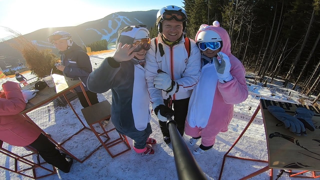 Skiing Bukovel 2020, Narty Bukovel 2020 - YouTube