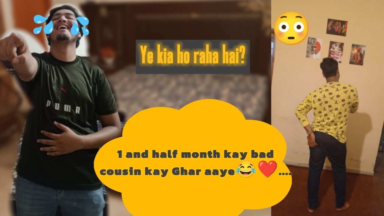 1 and half month kay bad cousin kay Ghar gaye | Buhat Maza Aya😂 ️ ...
