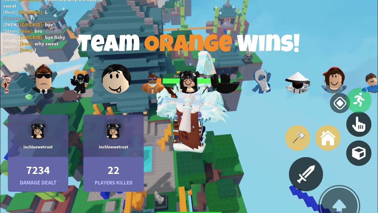 EPIC BEDWARS 30V30 WIN (flash warning) - YouTube