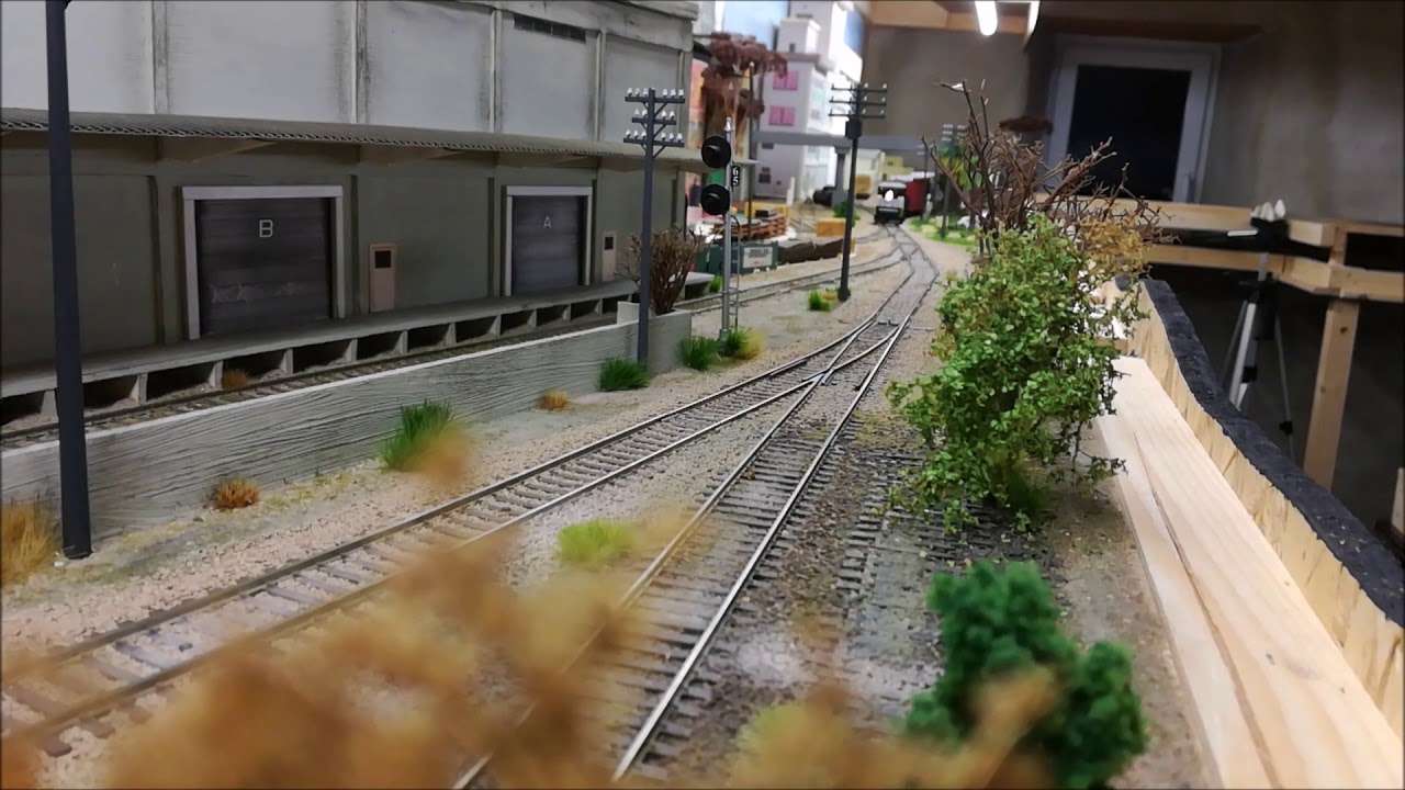 Norfolk Southern SD60m Mixed Train on my HO Scale Home Layout - YouTube