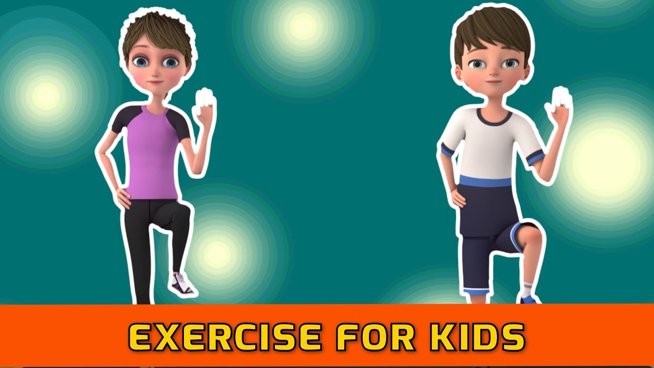 KIDS EXERCISES FOR BURNING FAT AND PROGRESSING MUSCLE | Kids Exercise ...