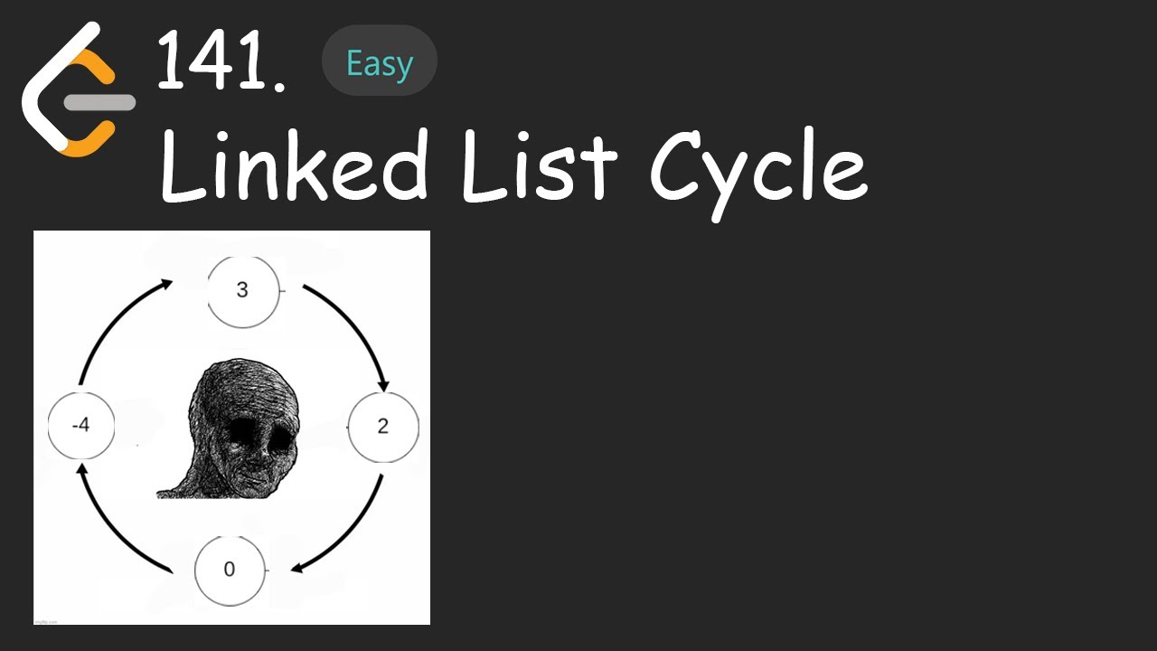 Leetcode 141 Linked List Cycle Youtube 1378