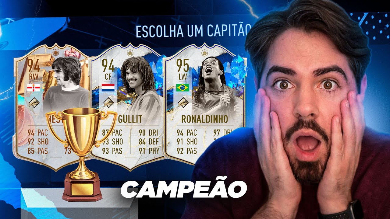 ESSES TRIO DE ICONS ABSURDOS ME TROUXERAM O TITULO DO DRAFT!!! FUT ...
