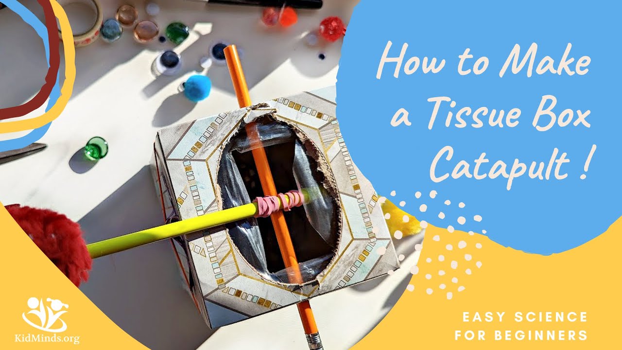 How to Make a Terrific Tissue Box Catapult - YouTube