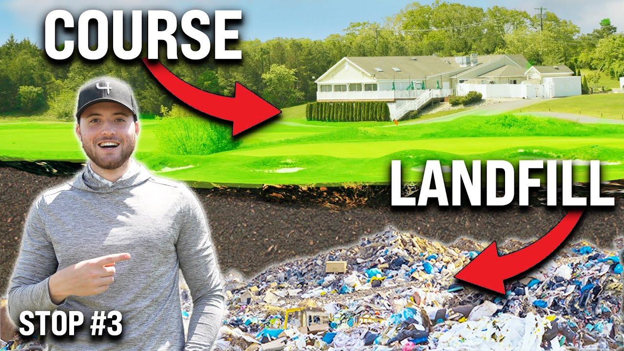 This Golf Course Was Built On Top of a Landfill - Stop #3 - YouTube
