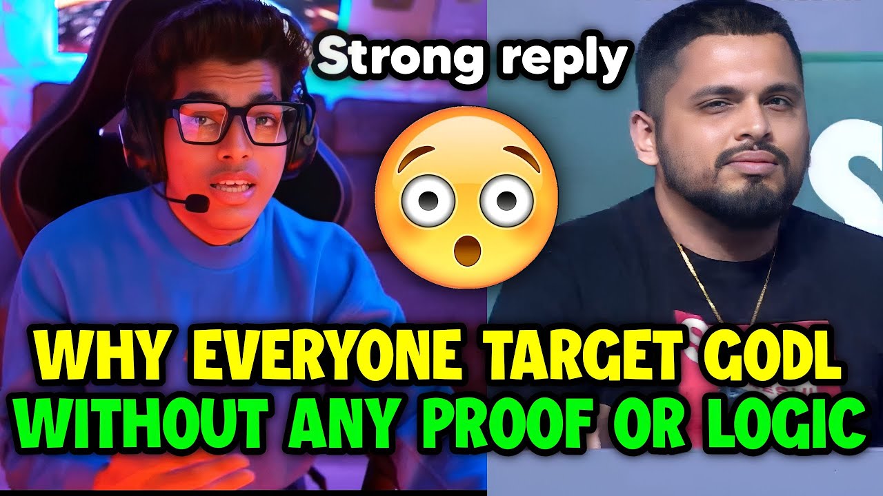 Why everyone target Godlike without any proof 😠 Strong reply 🇮🇳 - YouTube
