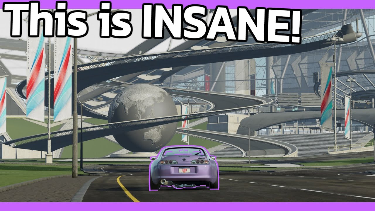 BeamNG now has a NEED FOR SPEED map?! - YouTube