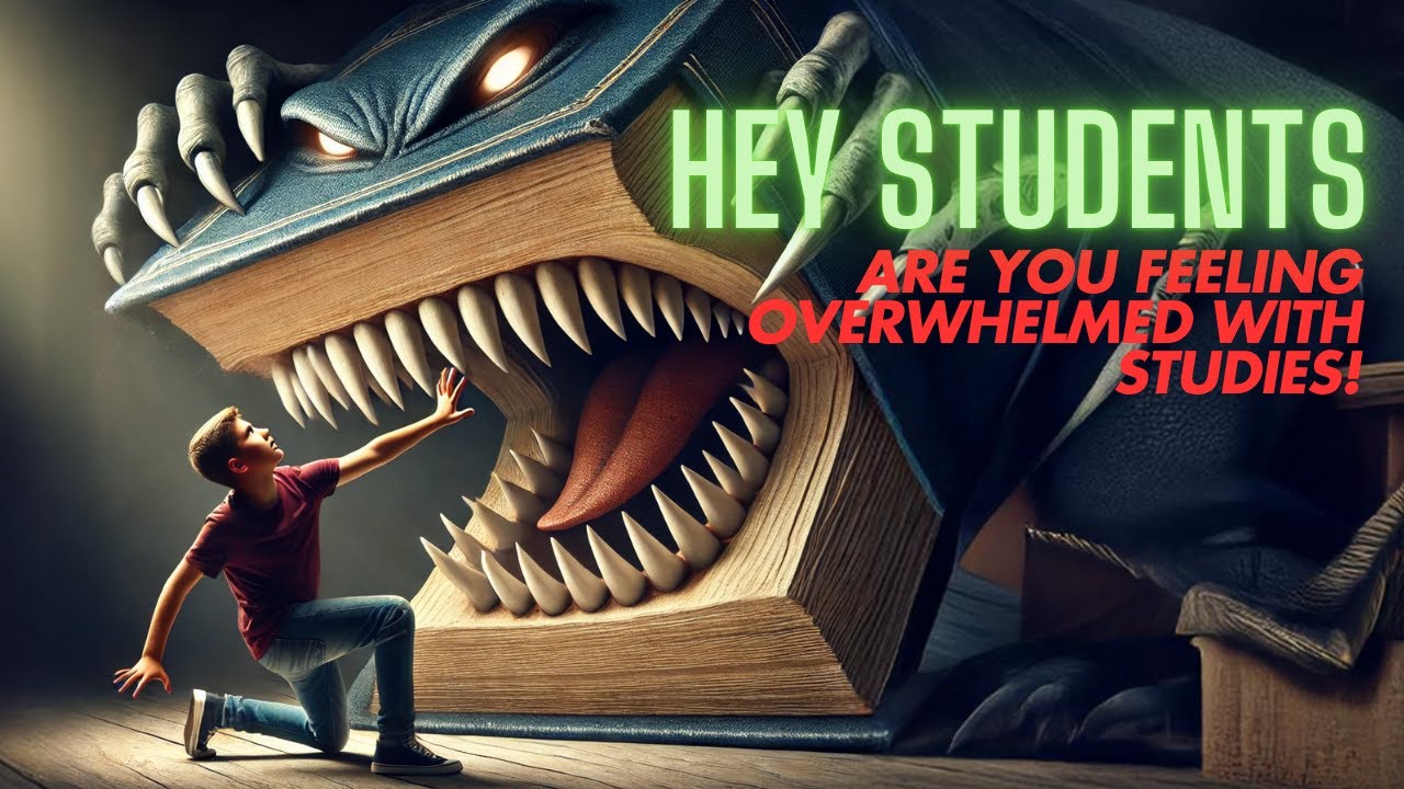 Hey students! Are you feeling overwhelmed with studies? - YouTube