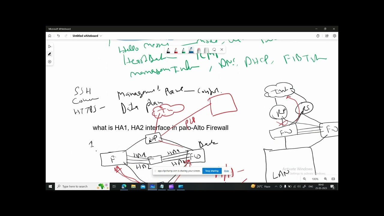 HA1 and HA2 interface concept in paloalto firewall - YouTube