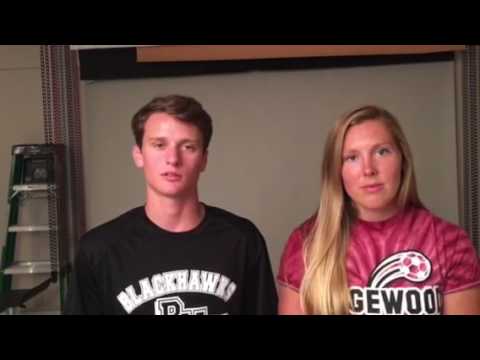 River Valley's Dustin Hatfield and Madison Edgewood's Brita Hovde ...