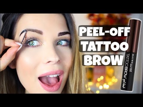 Maybelline Tattoo Brow im Live Test I Kim Wood