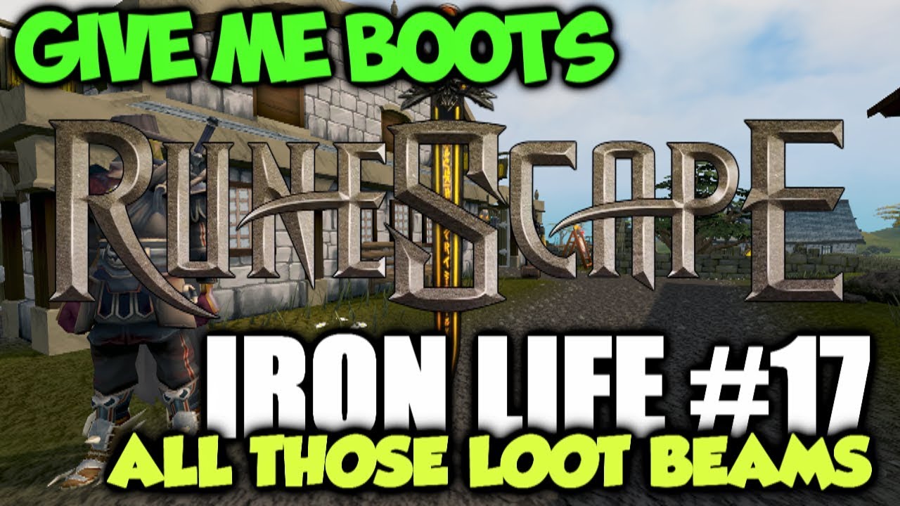 RuneScape - All those loot beams (Ironlife #17) - YouTube
