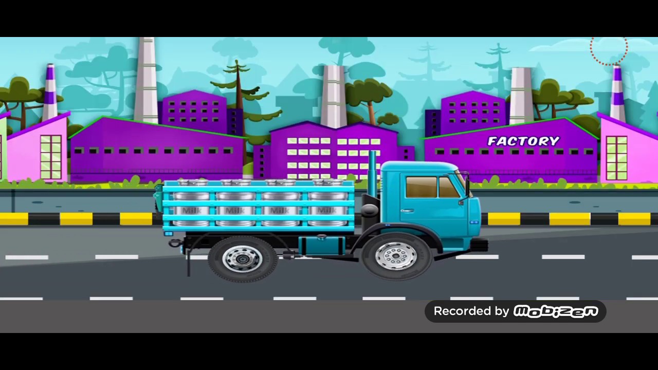 DAIRY FARAM MILK FACTORY game - YouTube