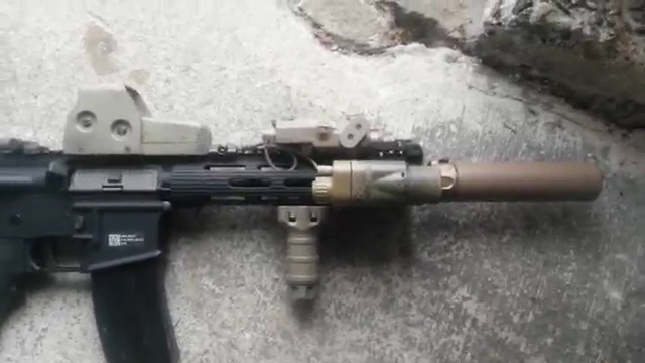 Angry Gun Surefire SOCOM 556 Suppressor / Overview - YouTube