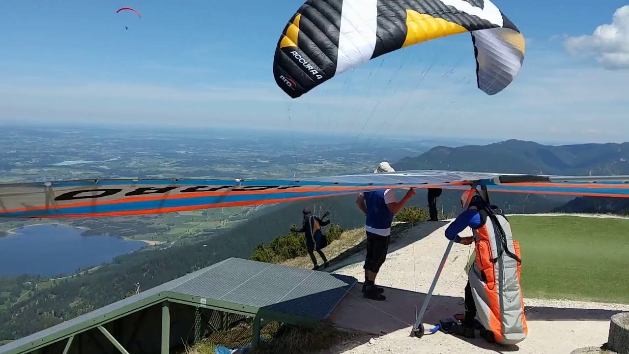 #Shorts Paragliding and Hang gliding take off | Breath taking moments ...