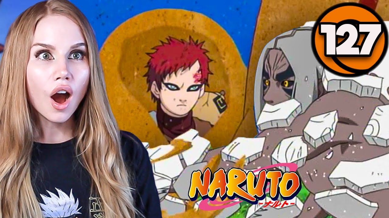 GAARA DEFEATS KIMIMARO!!| Naruto Ep. 127 Reaction - YouTube