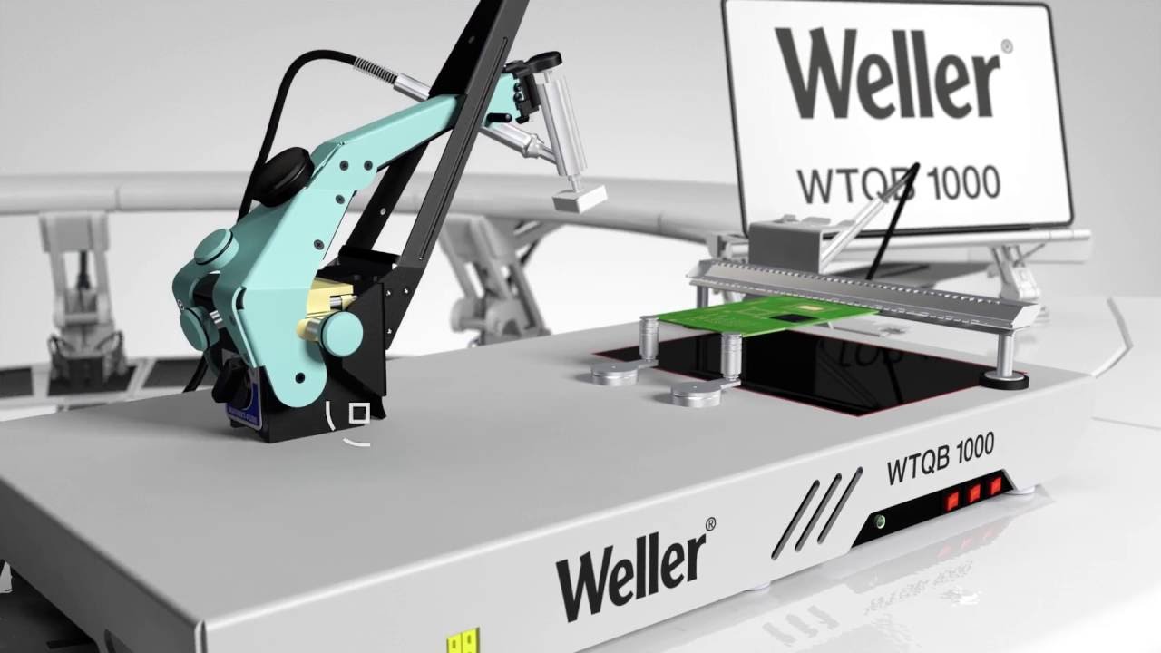 Weller WTQB 1000 Stazione per il Rework BGA/SMT - YouTube