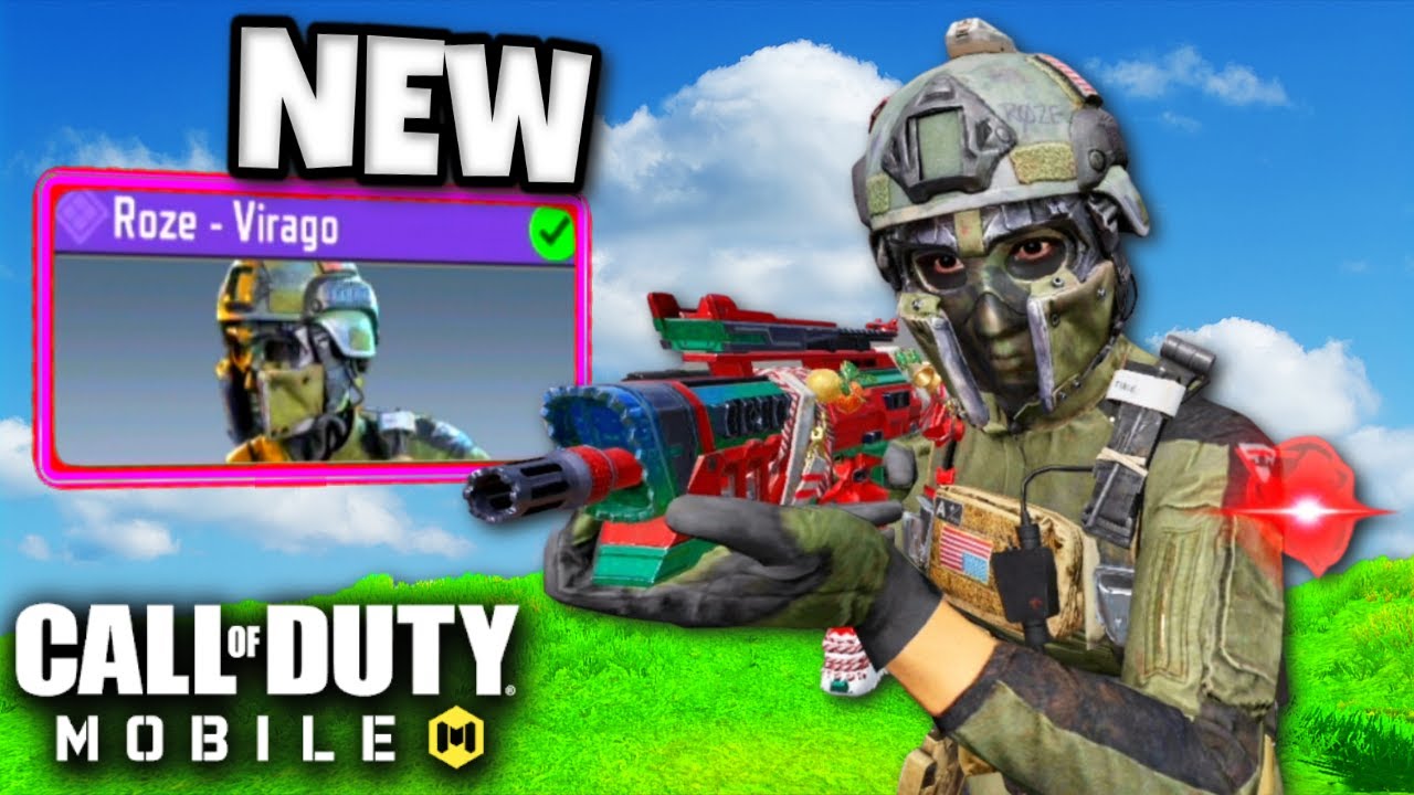 *NEW* ROZE - VIRAGO SKIN 😍😍 | COD MOBILE | SOLO VS SQUADS - YouTube