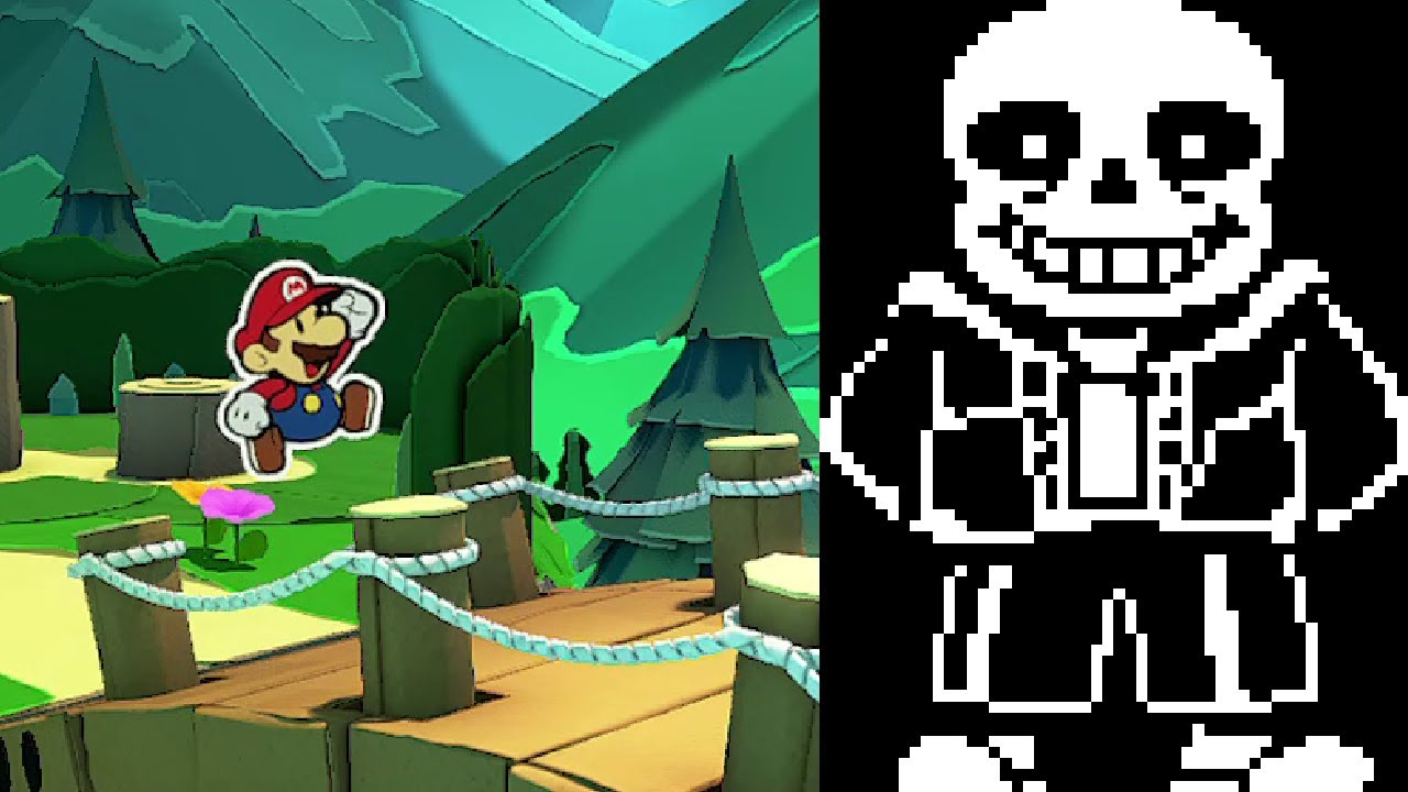 Megalovania but with the bridge from Paper Mario - YouTube