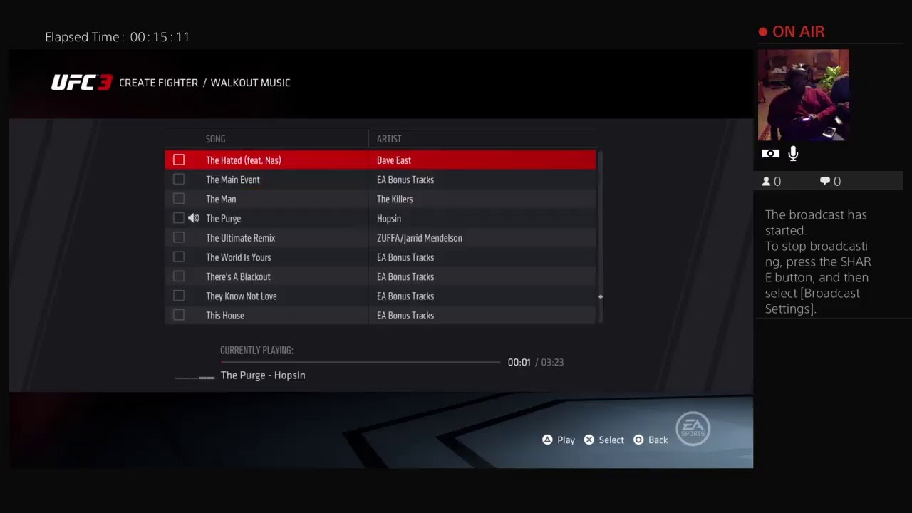 Taking a ufc dub - YouTube