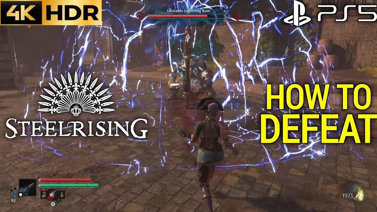 Dance Class Vs Unstable Lightning Ram Boss Steelrising How to Defeat ...