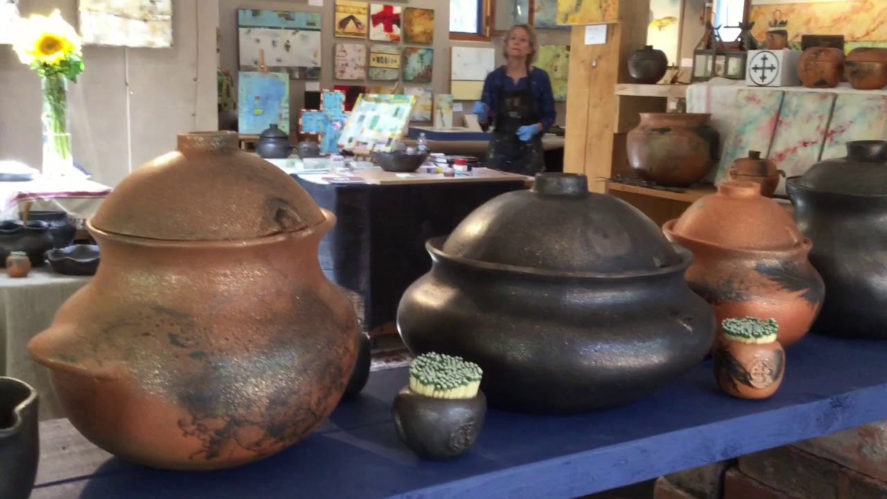 Micaceous Pottery & Cookwear | Santa Fe - YouTube