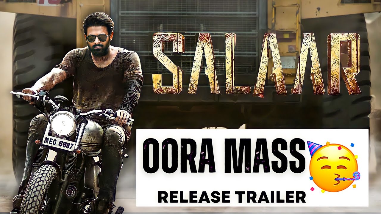 Salaar Release Trailer 🔥 💥 Prabhas, Prasanth Neel @bigsilverscreens ...