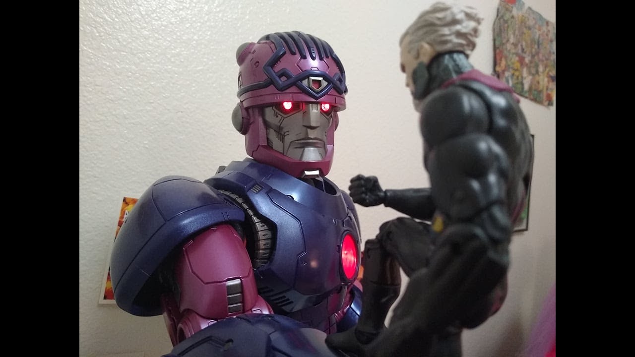 Marvel Legends HasLab Bastion and Female Prime Sentinel Review - YouTube