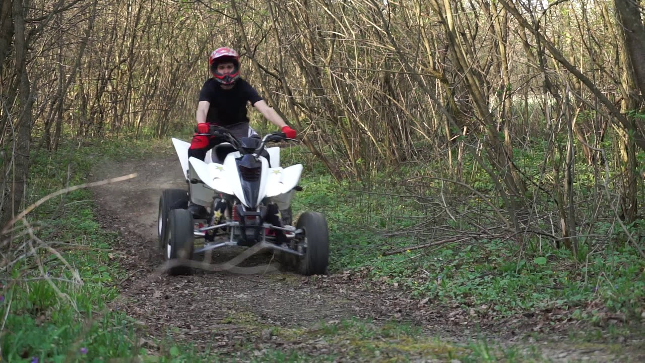 Raptor 350 riding movie. POLSKA ------ - YouTube