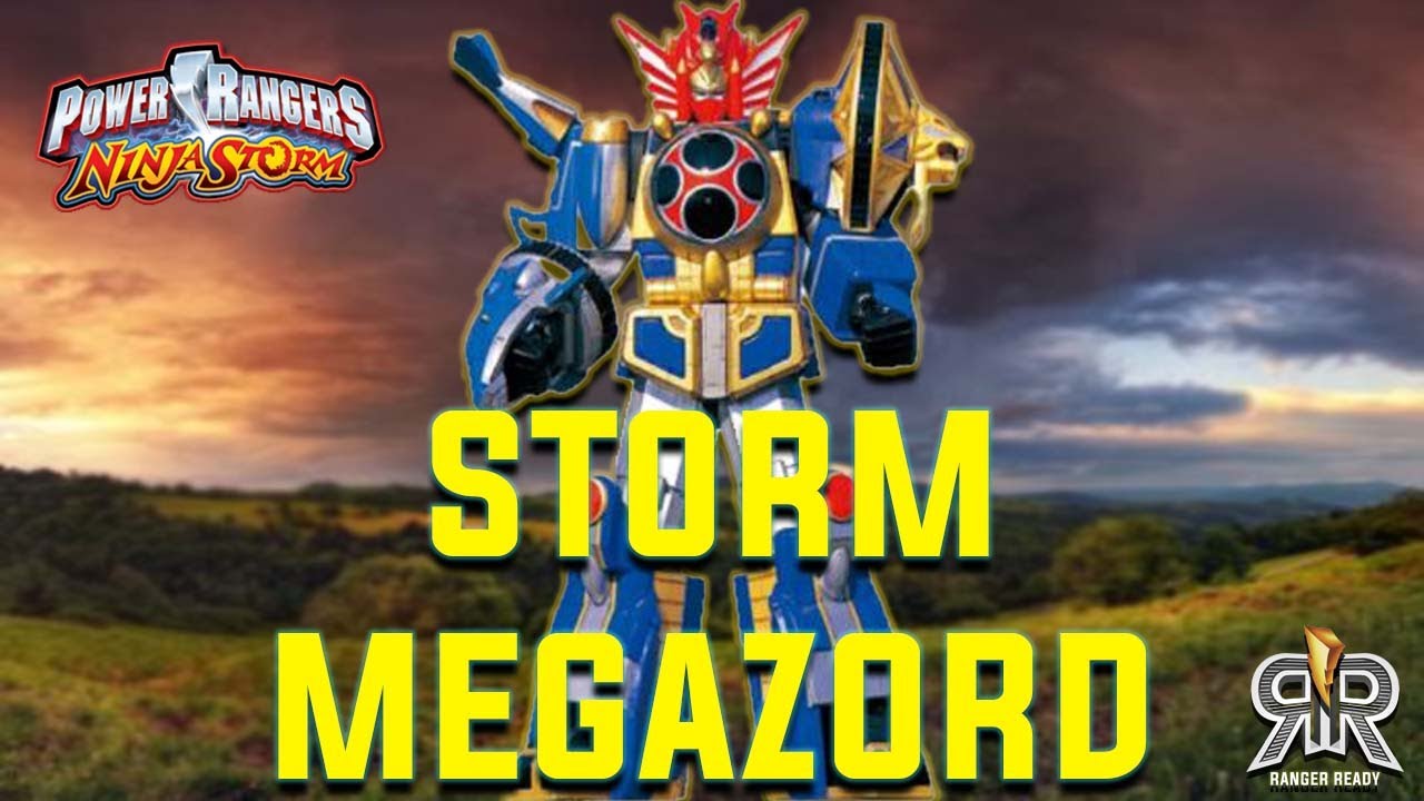Storm Megazord Review | Power Rangers Ninja Storm - YouTube