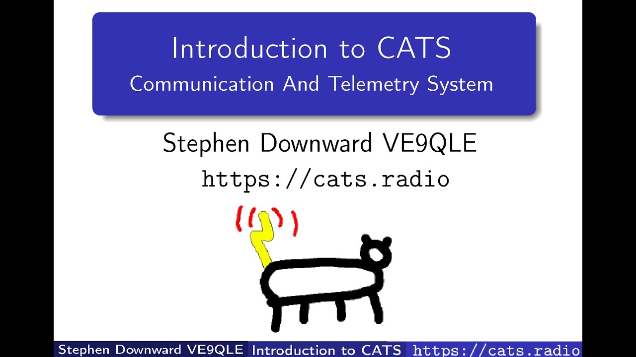 CATS - Communication And Telemetry System ~ 04/17/2024 - YouTube
