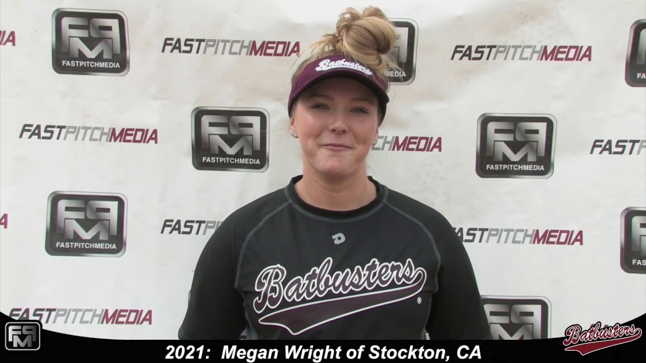 2021 Megan Wright First Base and Outfield Softball Skills Video ...
