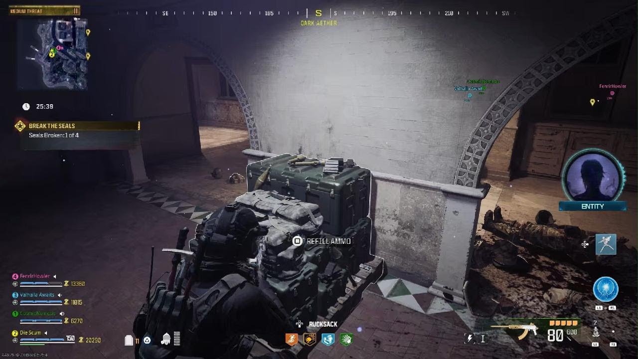 Call of Duty MW3: Entering the dark aether and killing worm - YouTube