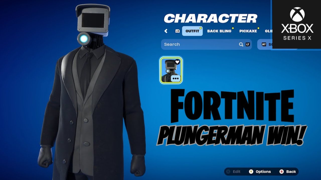 FORTNITE PLUNGERMAN WIN! XBOX CHAPTER 6 SEASON 1 - YouTube