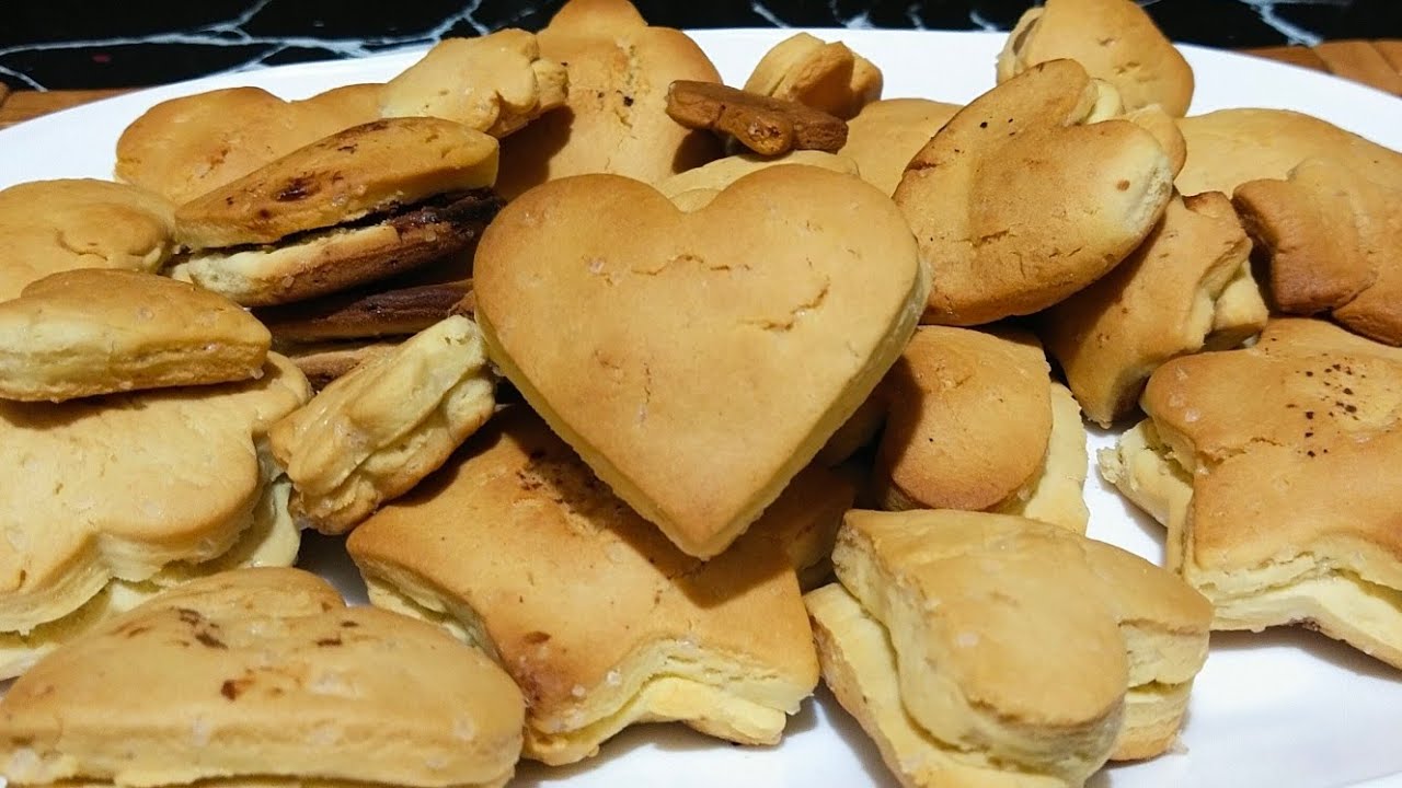 homemade bakery style 🍪 biscuits recipe by B~k kitchen diary - YouTube